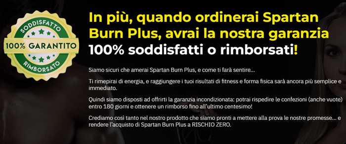 Spartan Burn Plus recensioni negative: benefici metabolismo