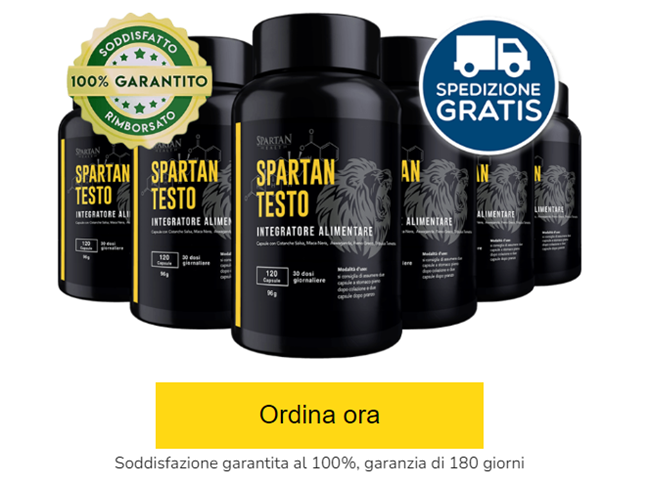 Spartan Testo recensioni negative: integratore Testosterone